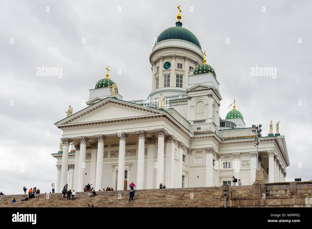 Helsinki Cathedral, the Finnish Evangelical Lutheran cathedral of the ...