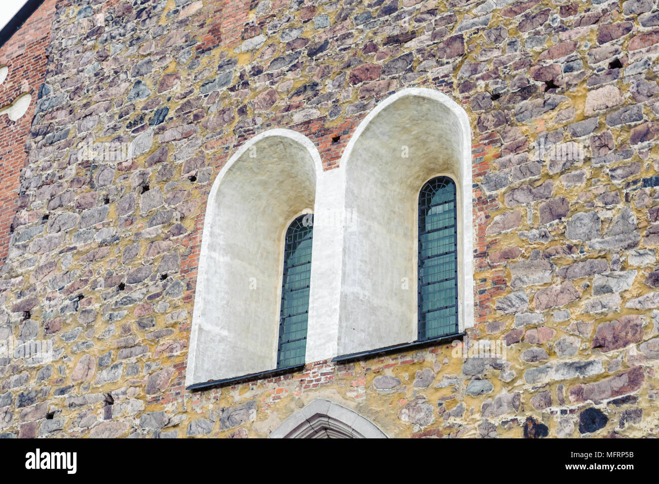Window on the Turcu Cathedral, Finland Stock Photo - Alamy