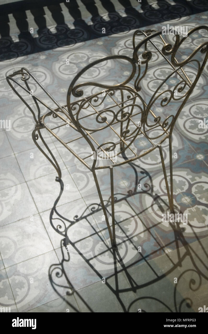 Metalwork chair hi-res stock photography and images - Alamy