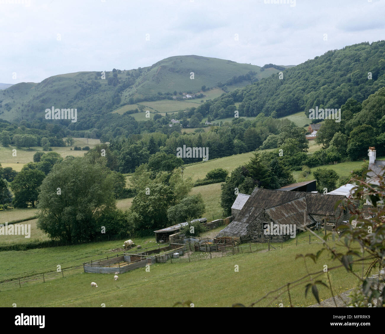 A countryside view of rural farm Stock Photo - Alamy