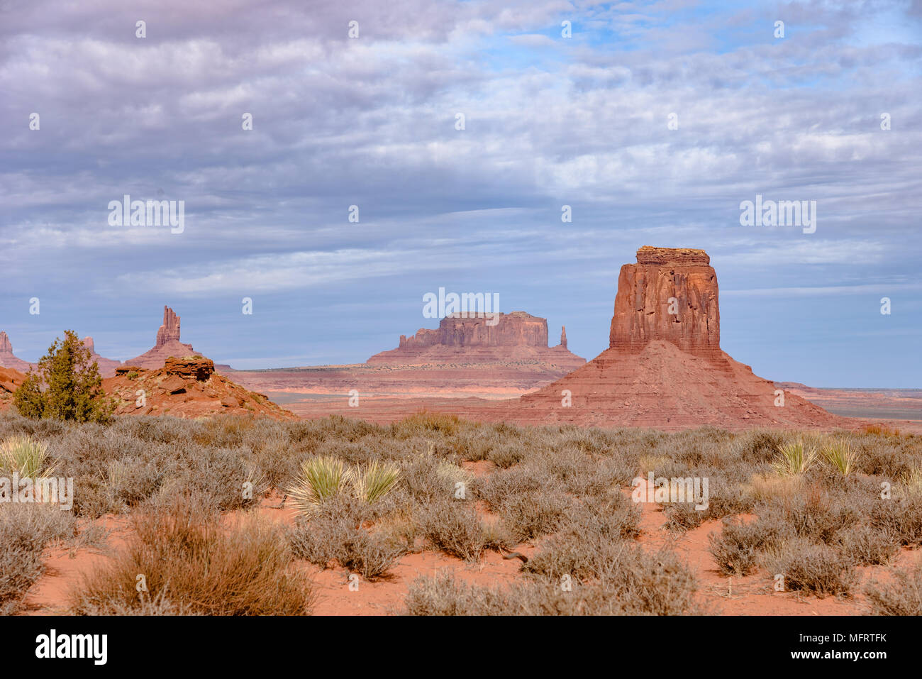 Monument valley rock formations in hi-res stock photography and images ...