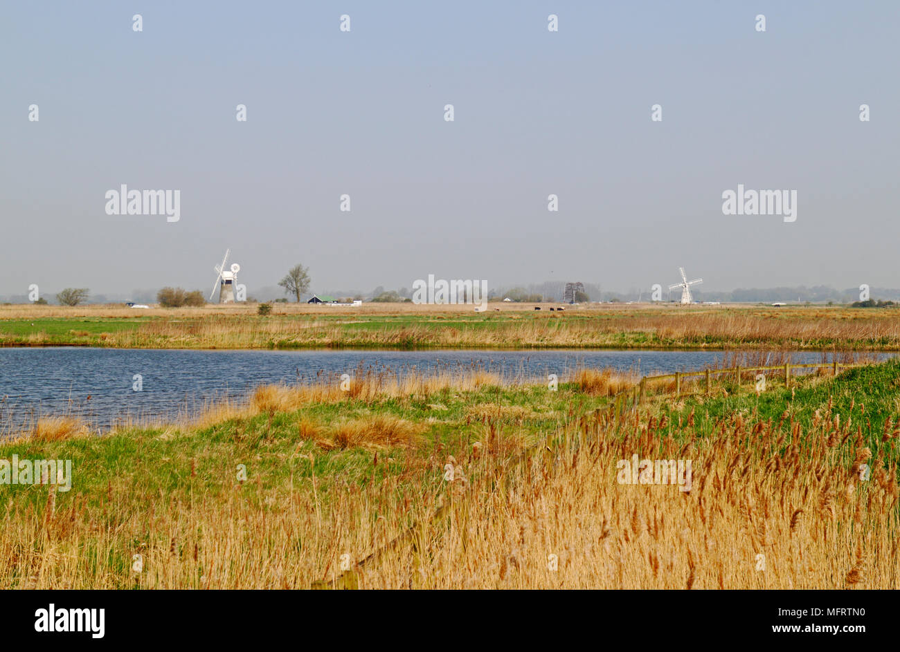 Norfolk broads aerial hi-res stock photography and images - Alamy