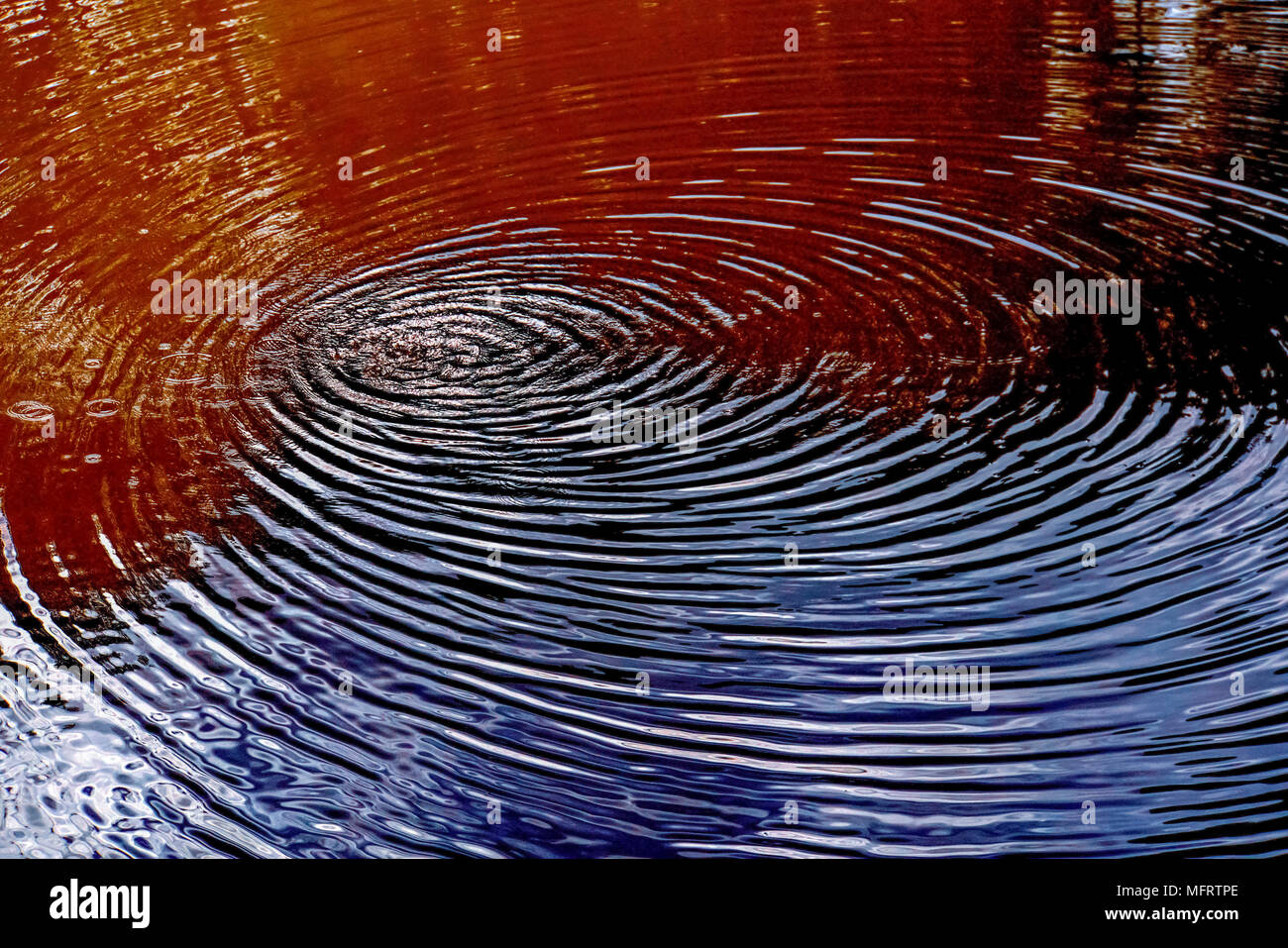 circular ripples in water Stock Photo - Alamy