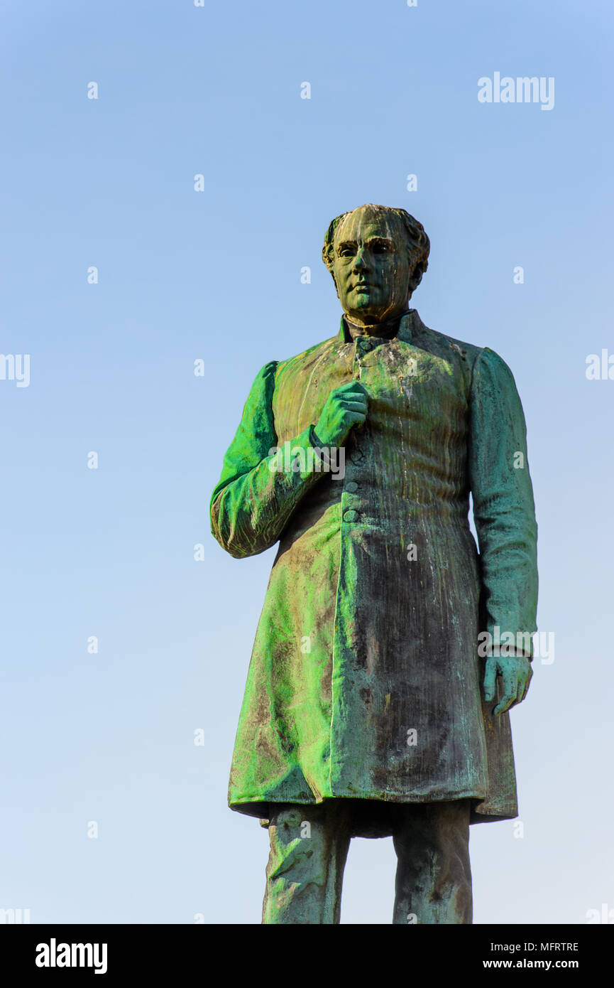 Statue in Helsinki, Finland Stock Photo - Alamy