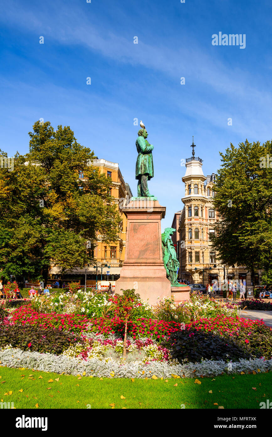 Statue in Helsinki, Finland Stock Photo - Alamy