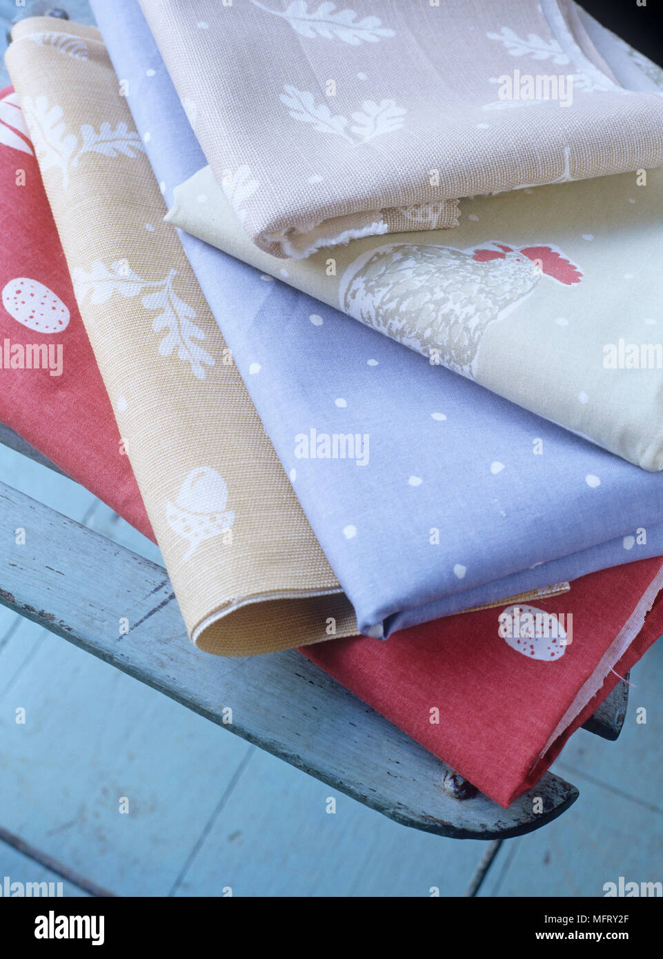 A close up of pile of fabric Stock Photo - Alamy