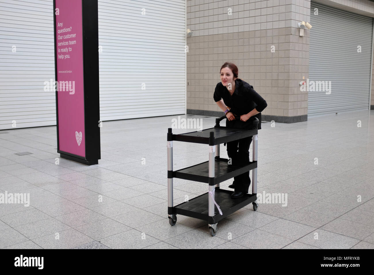Catering trolley hi-res stock photography and images - Alamy