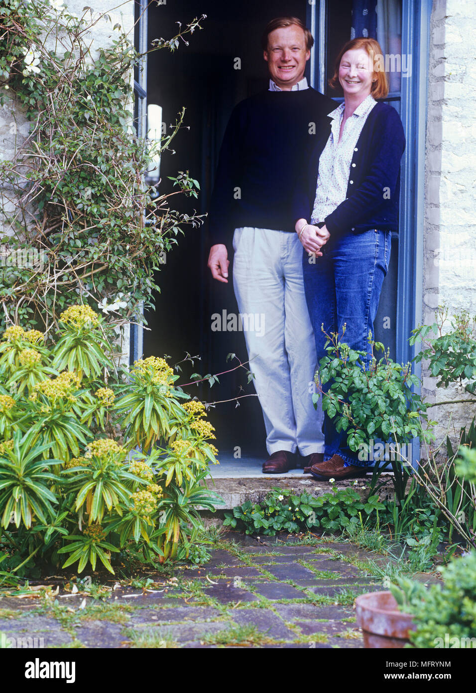 Portrait of owners Stock Photo - Alamy