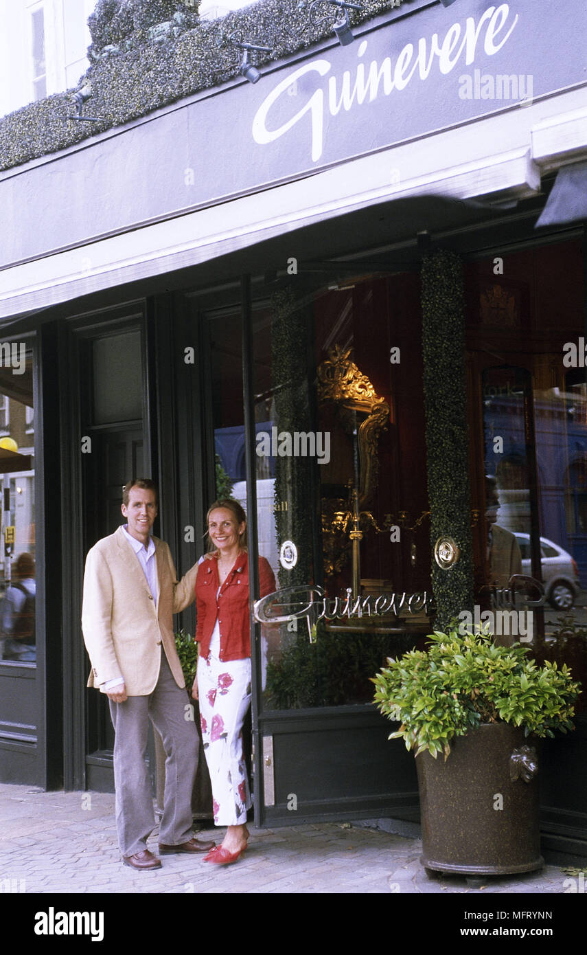 Portrait of owners Stock Photo - Alamy