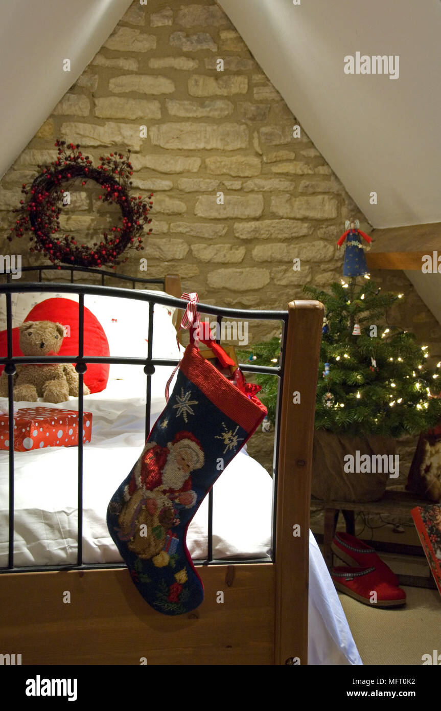 Christmas Stocking Bedroom High Resolution Stock Photography and Images ...
