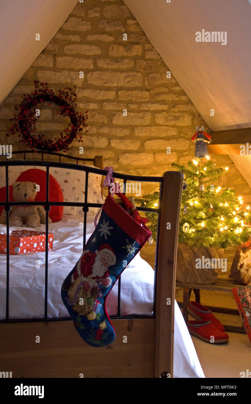 Christmas Stocking Bedroom High Resolution Stock Photography and Images ...