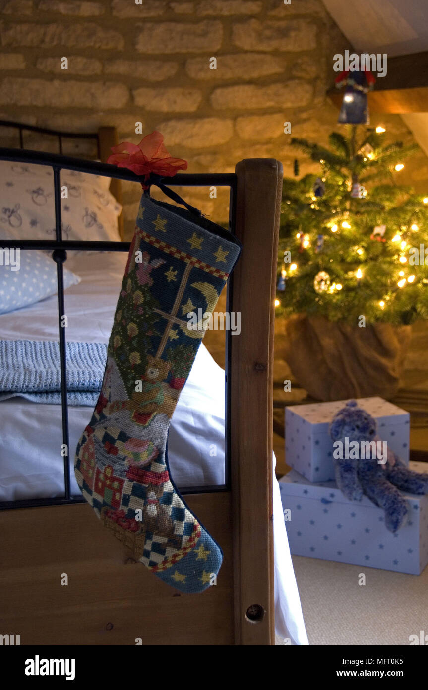 Christmas Stocking Bedroom High Resolution Stock Photography and Images ...