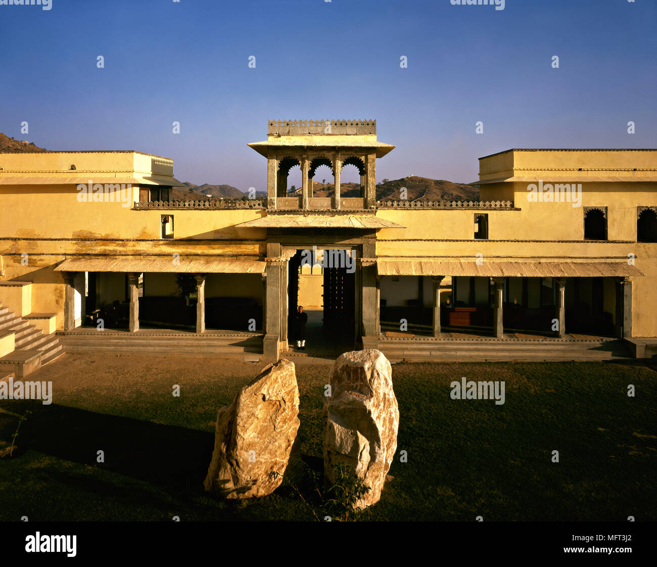 Exterior of Devigar Palace courtyard Exteriors buildings architecture ...