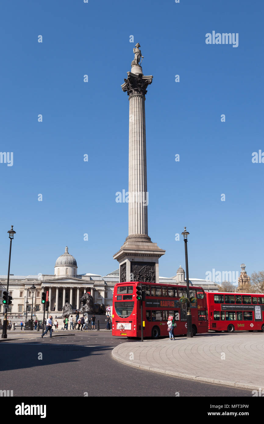 Nelsons nelson column london High Resolution Stock Photography and ...