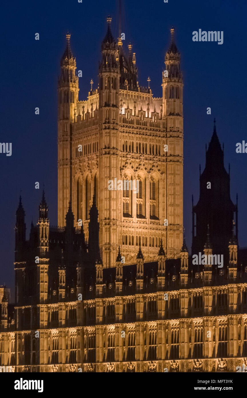 Westminster Palace At Night