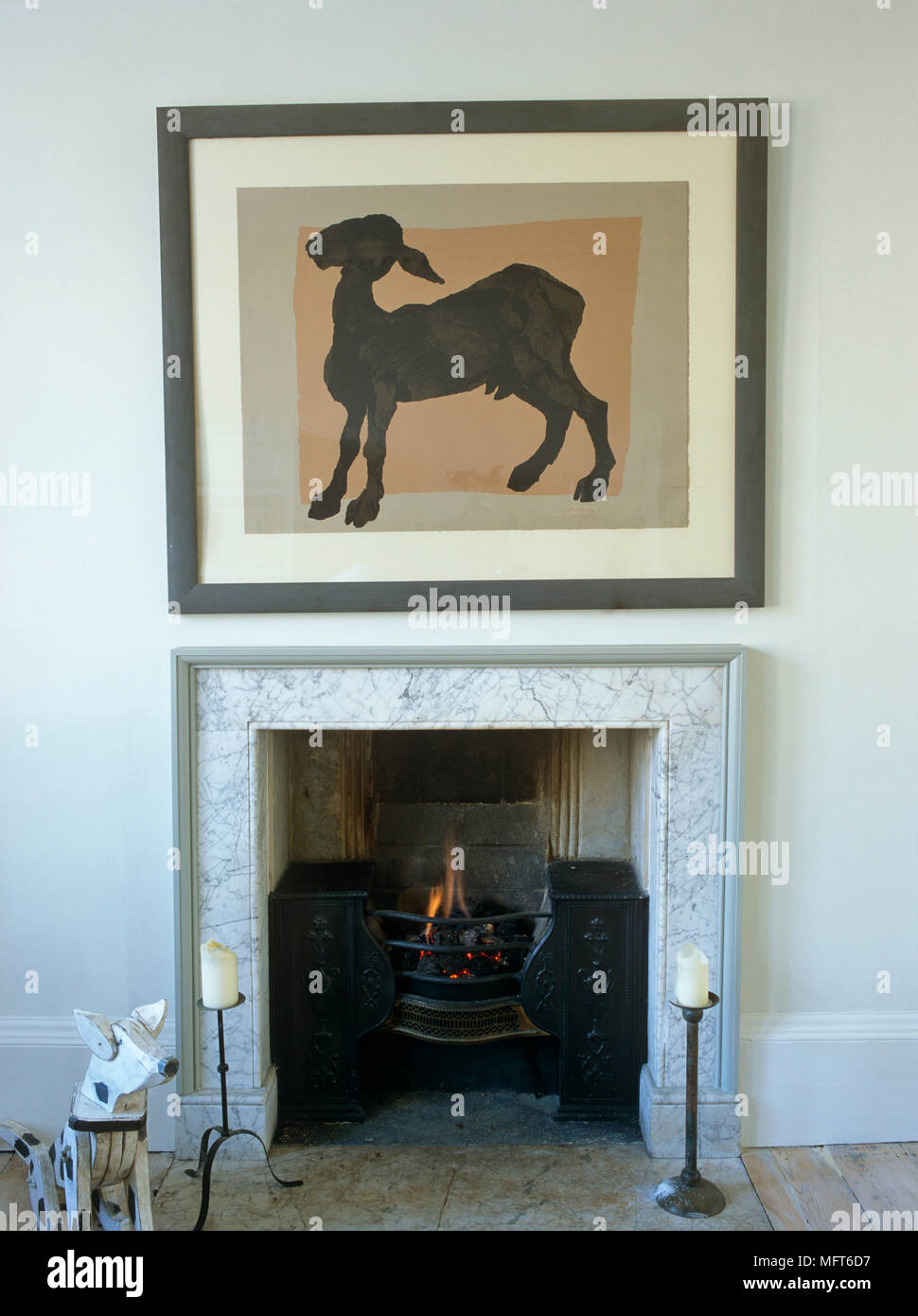 Lit fire hi-res stock photography and images - Alamy