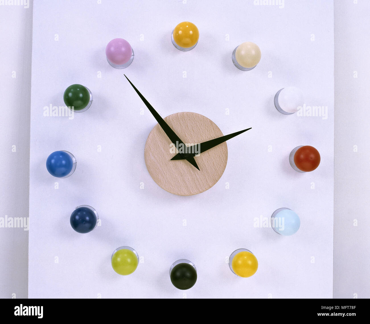 A detail of a modern clock Stock Photo - Alamy