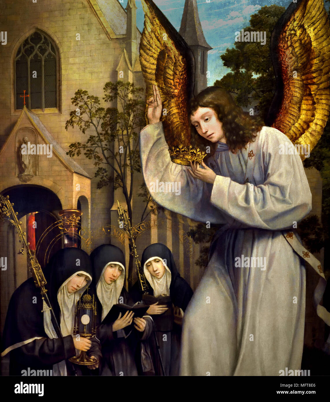 Apparition mary painting hi-res stock photography and images - Alamy