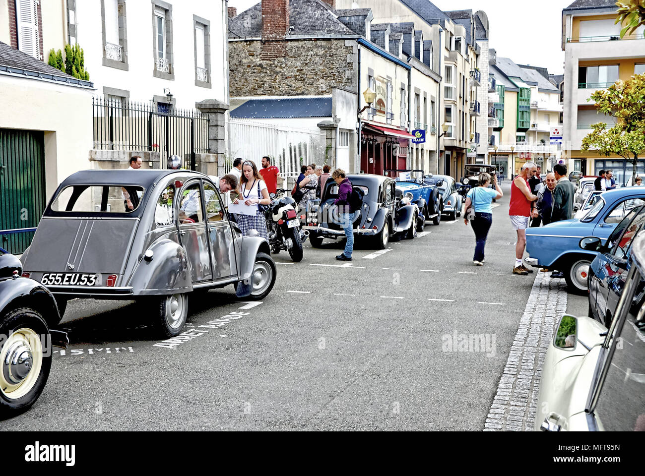 Classic cars rally in hi-res stock photography and images - Alamy