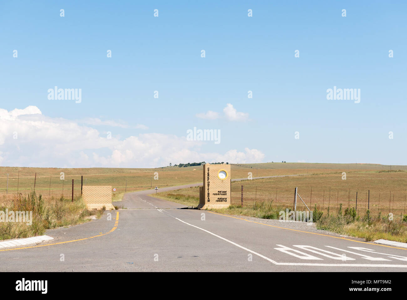 STERKFONTEIN, SOUTH AFRICA - MARCH 14, 2018: The entrance to the ...