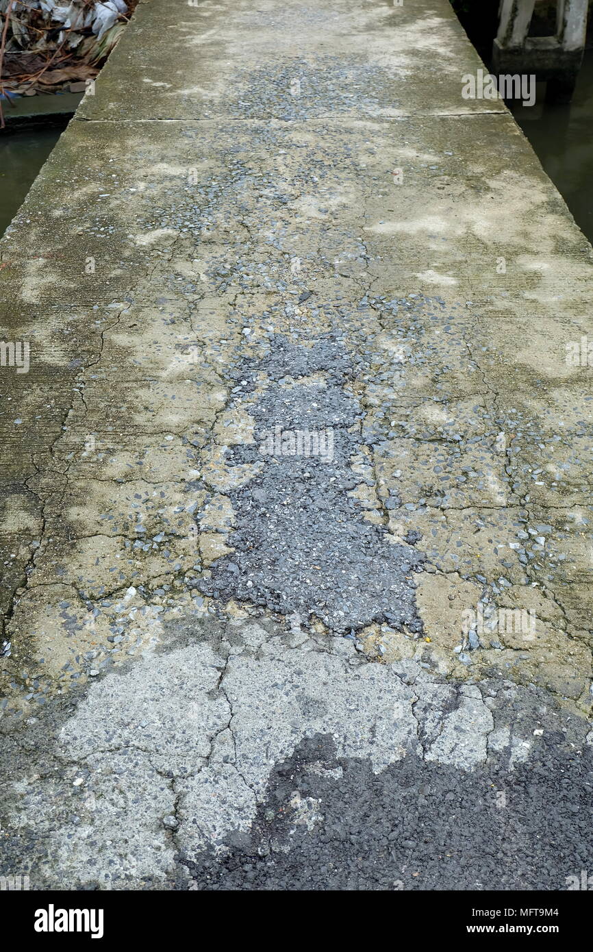 Old Concrete Path Way Stock Photo - Alamy