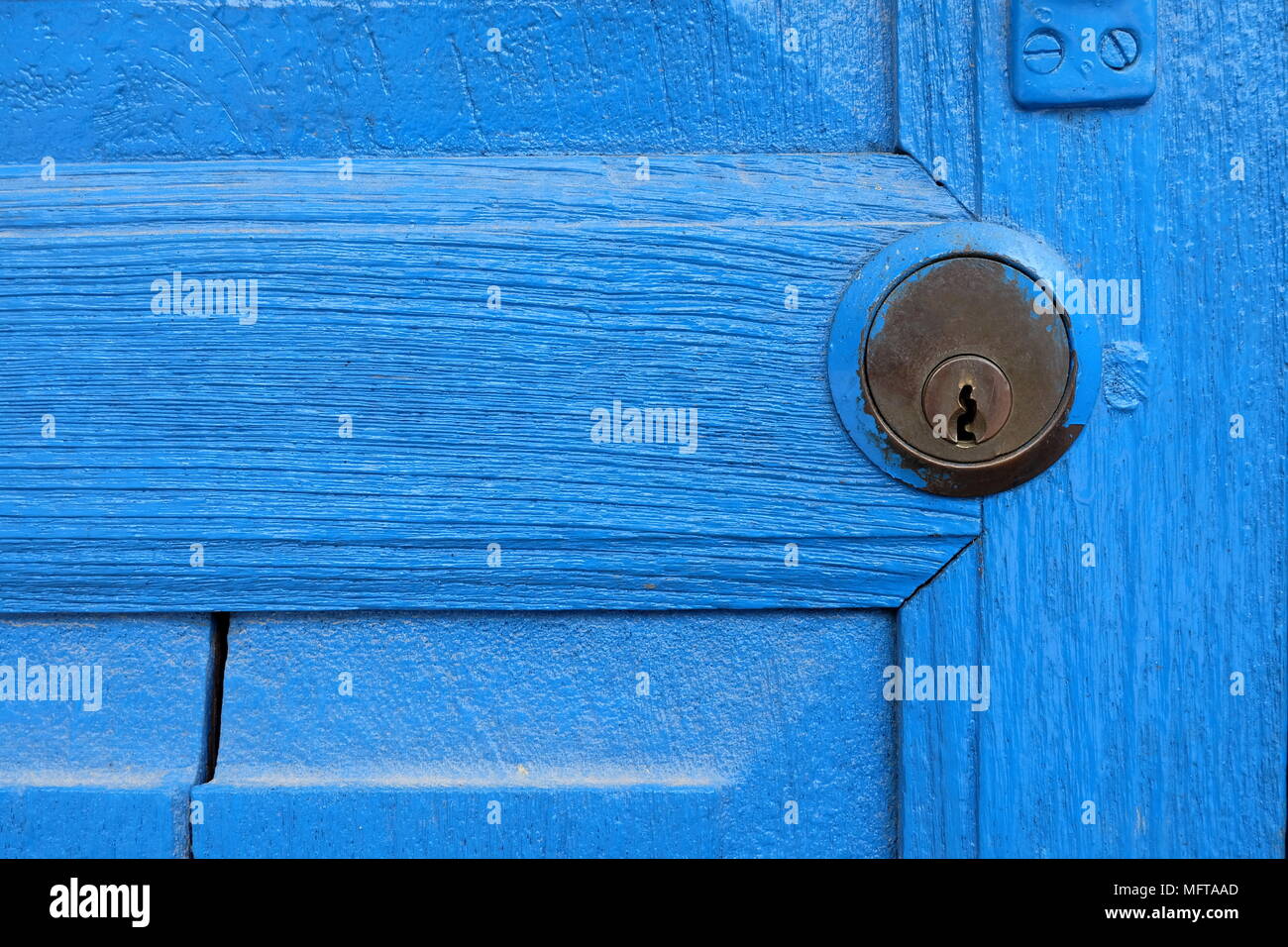 Antique keyhole light blue hi-res stock photography and images - Alamy