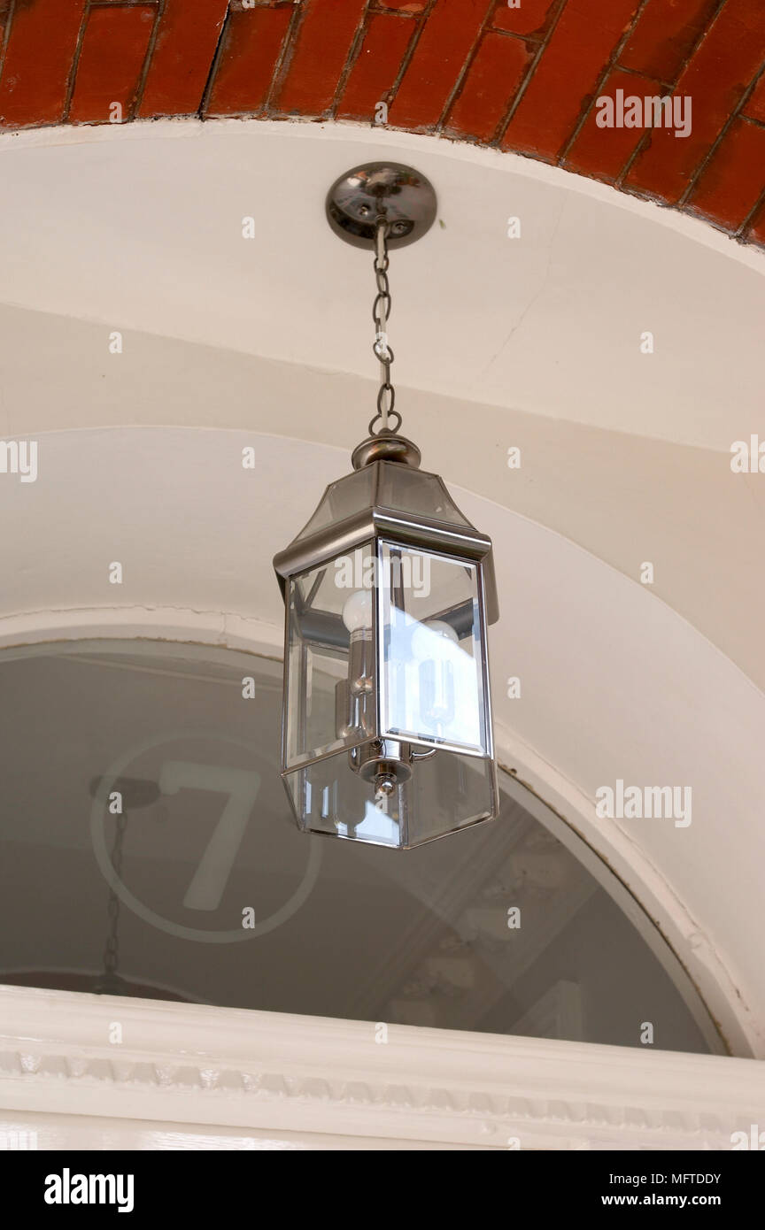 Traditional style ceiling lantern Stock Photo - Alamy