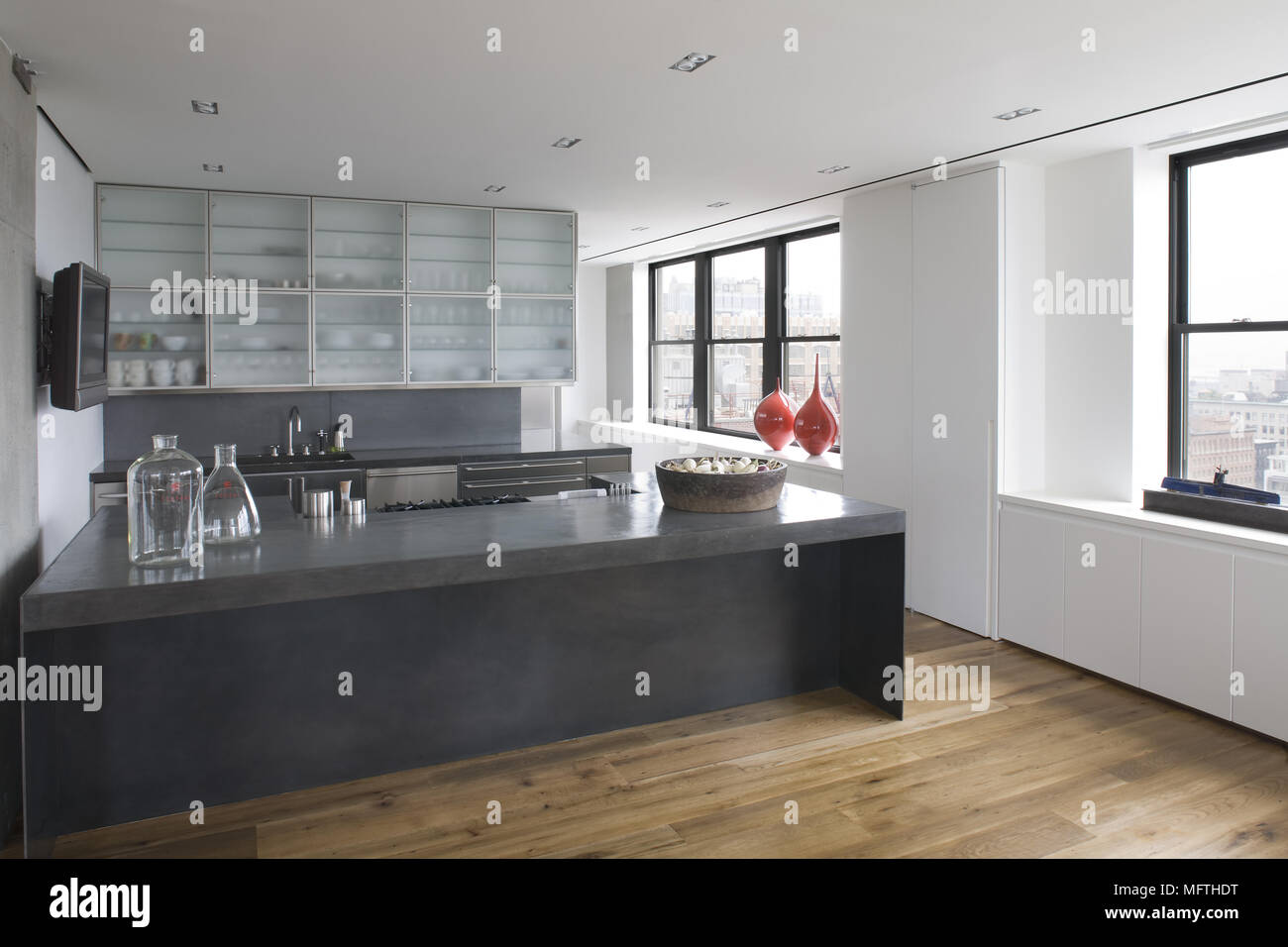 Tv wall unit interior hi-res stock photography and images - Alamy