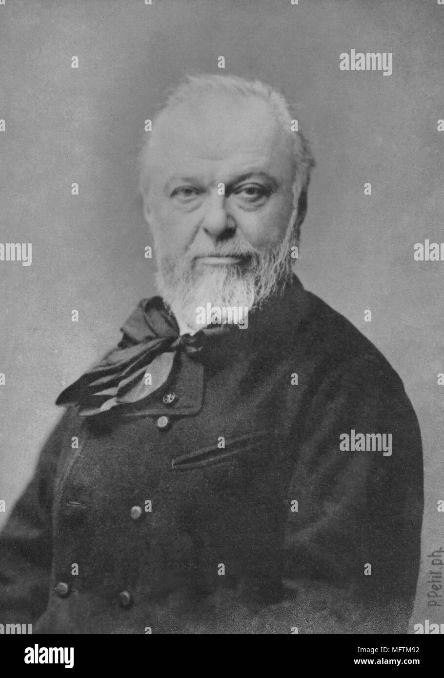 Portrait of Jean Jacques Henner ( 1829 - 1905 ) French painter ...