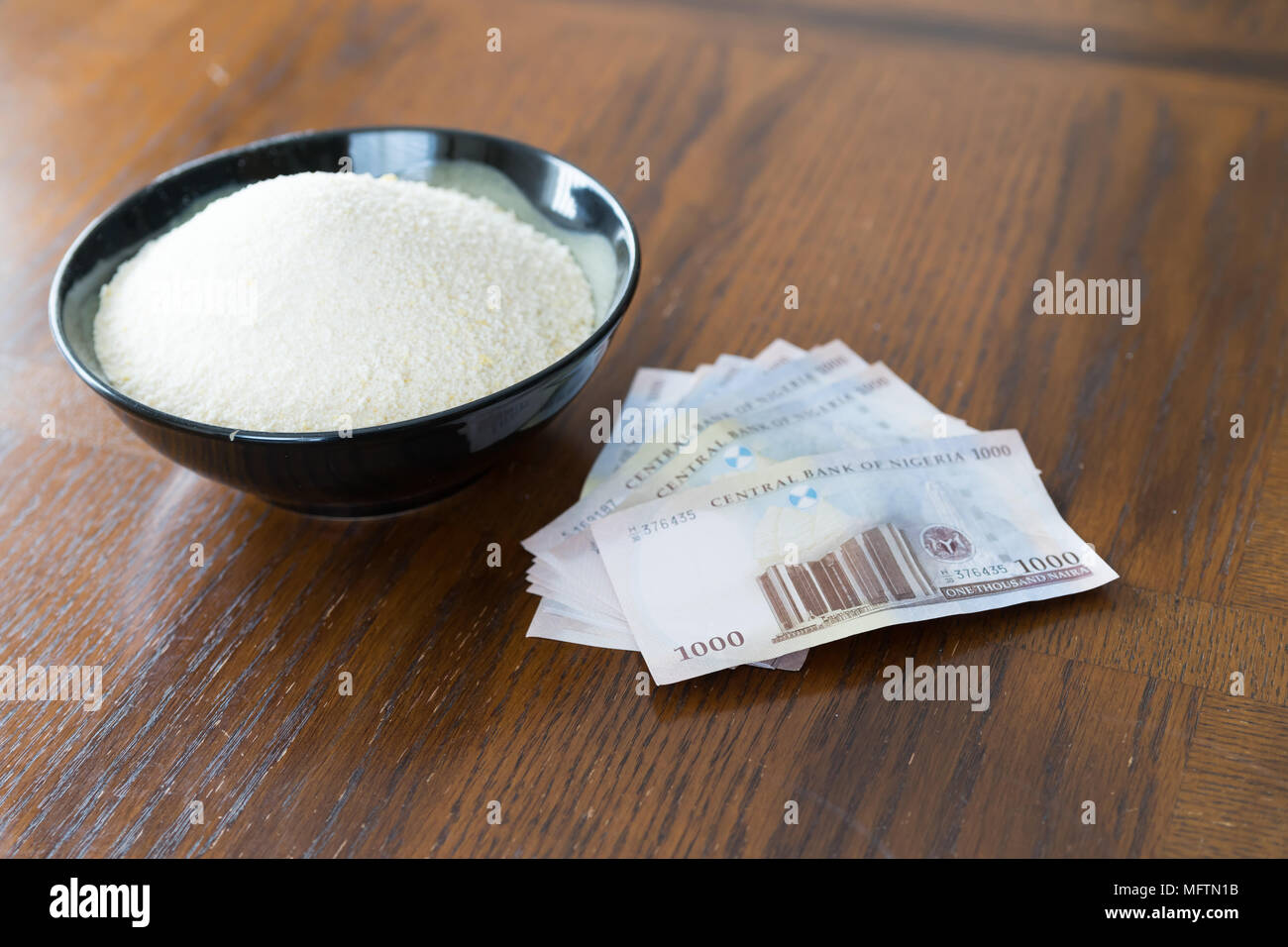 Nigerian garri hi-res stock photography and images - Alamy