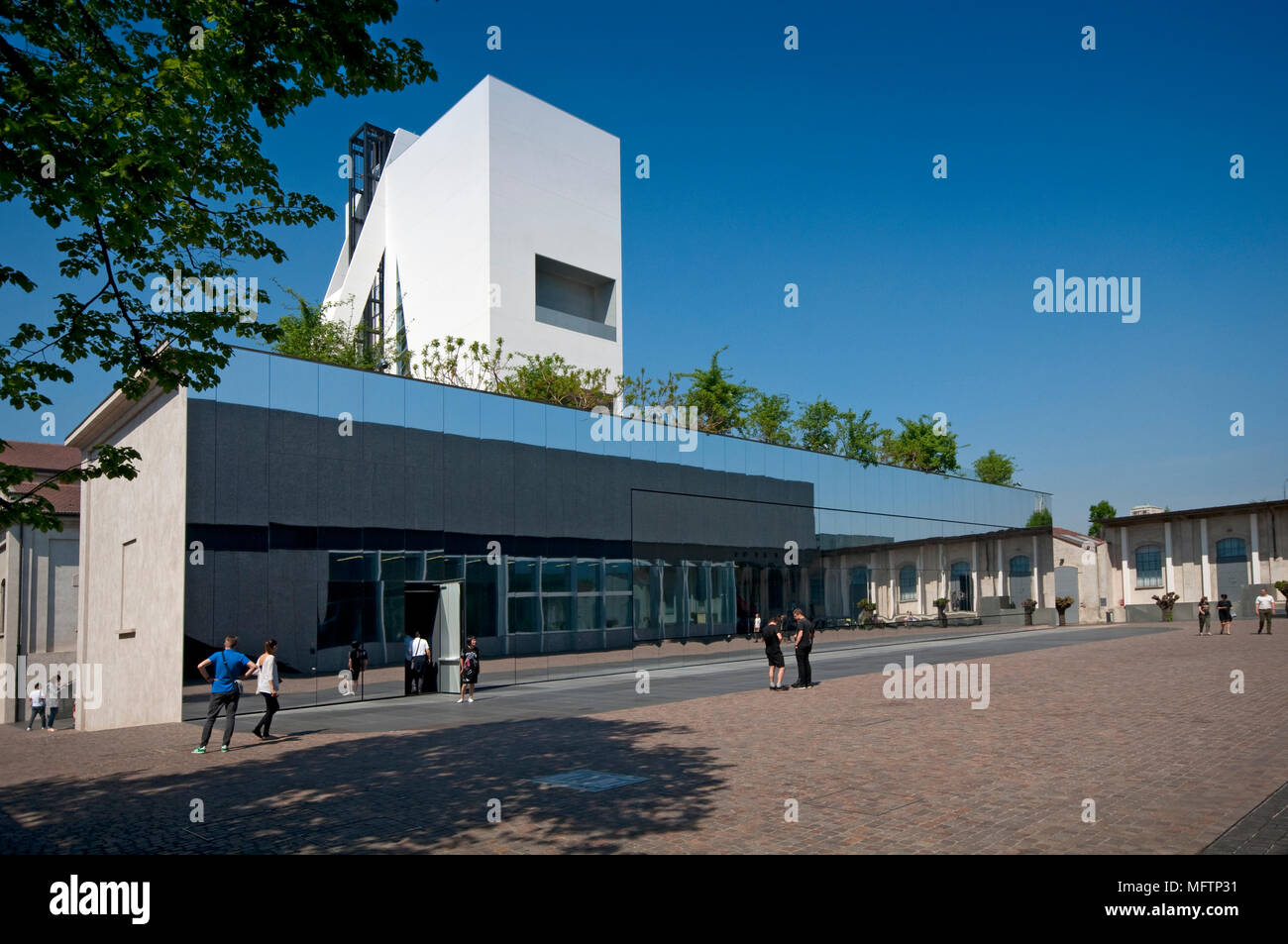 Italy, Lombardy, Milan, Fondazione Prada Foundation by Rem Koolhaas ...