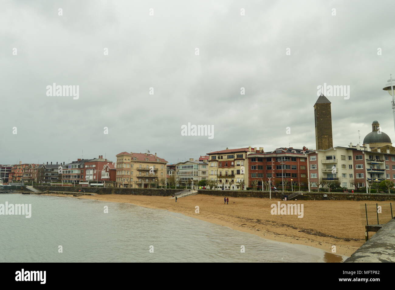 Beach Of The Sands Of Getxo. Nature Cantabrico Travel. March 25, 2018 ...