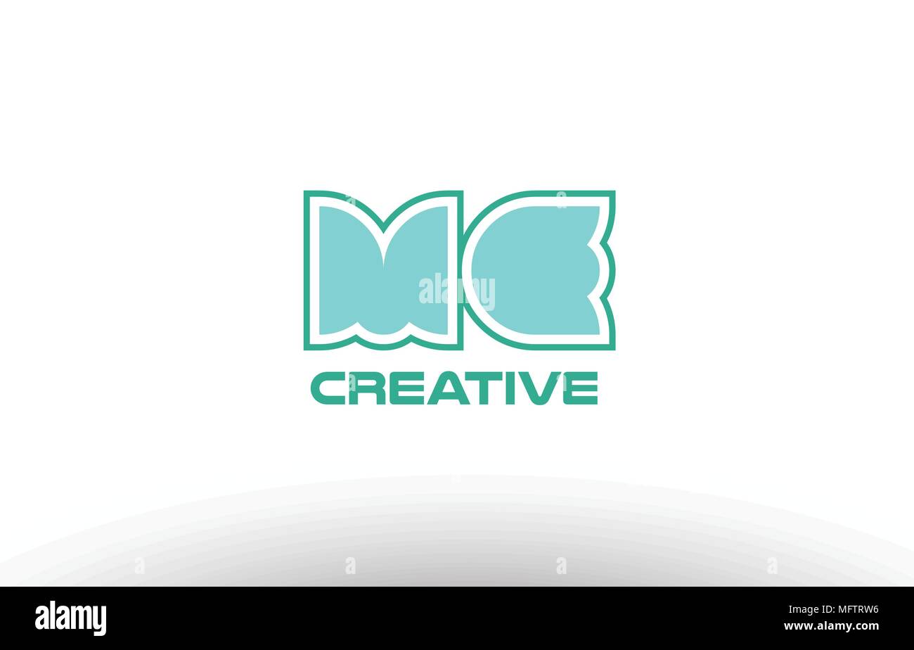 joint joined letter combination green pastel alphabet letter me m e ...