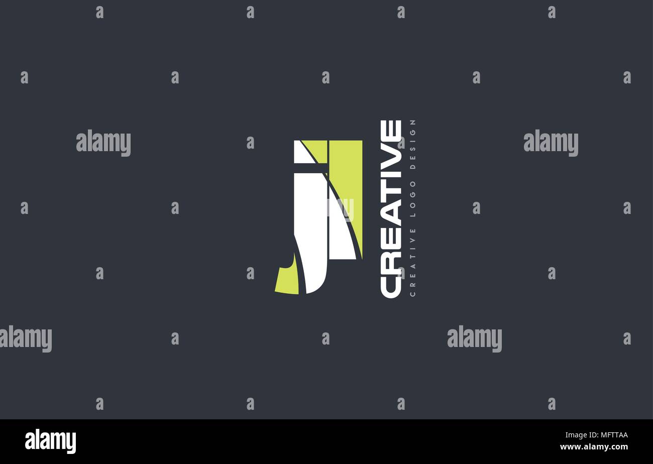 joint joined letter combination jl j l alphabet green blue blackground ...