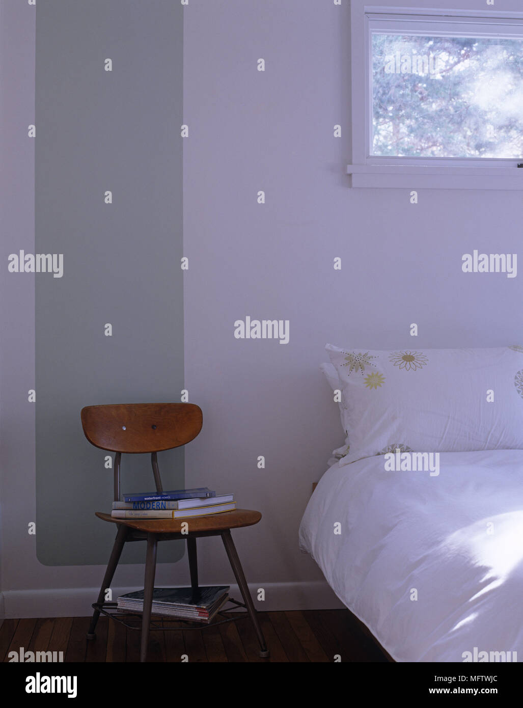 Chair book bedroom hi-res stock photography and images - Alamy