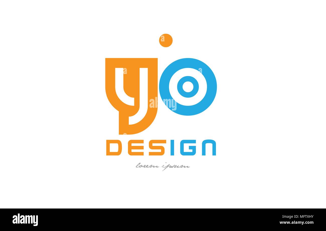 Yo logo Stock Vector Images - Alamy