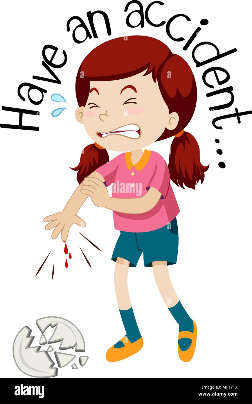 Person help accident Stock Vector Images - Alamy