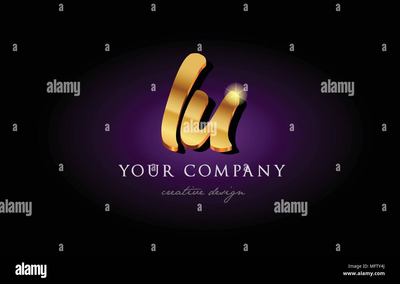Letter l hand written logo hi-res stock photography and images - Alamy