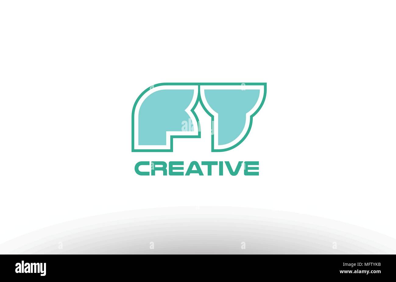 joint joined letter combination green pastel alphabet letter fy f y ...