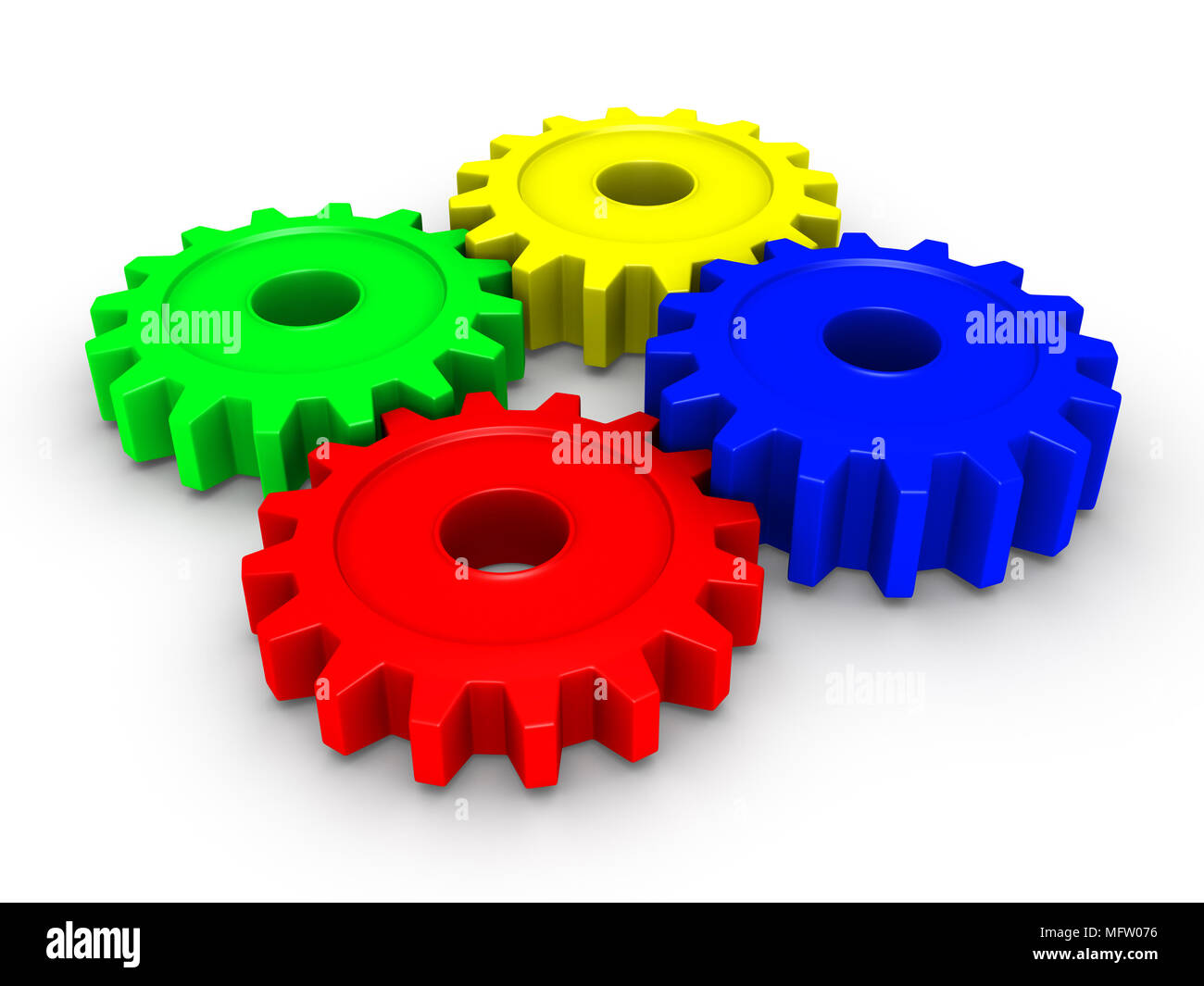 Colored Cogwheels High Resolution Stock Photography and Images - Alamy