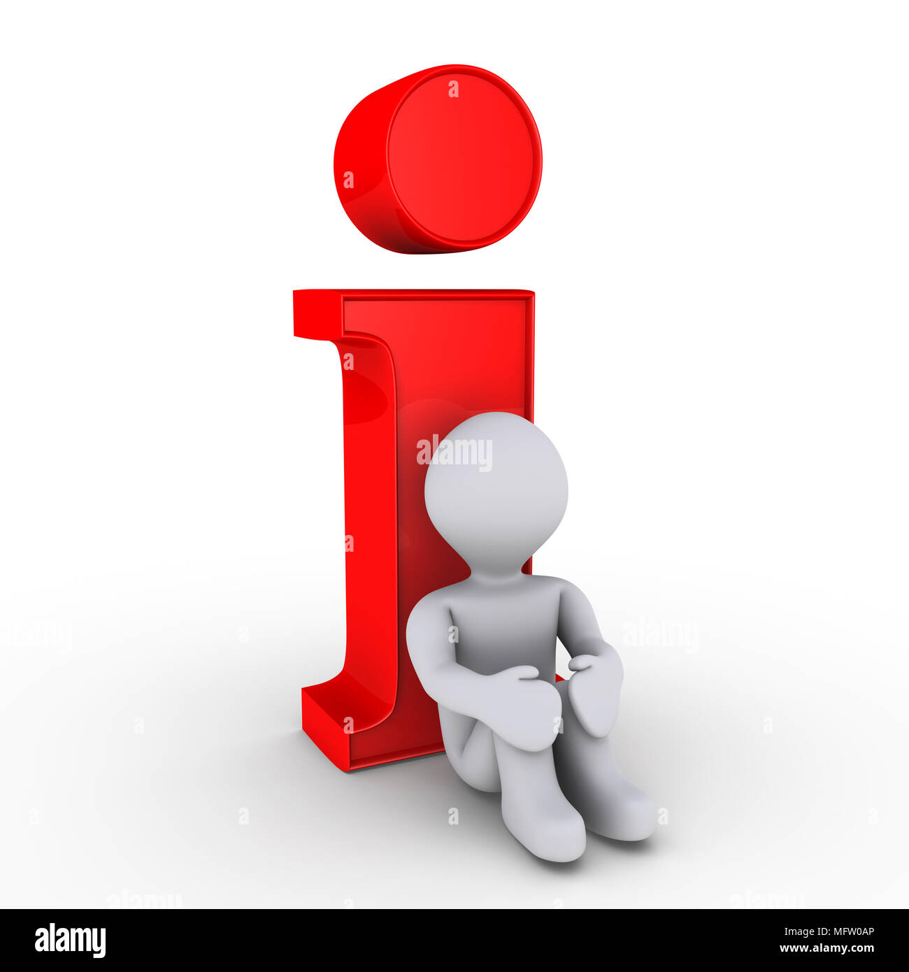 Red information hi-res stock photography and images - Alamy