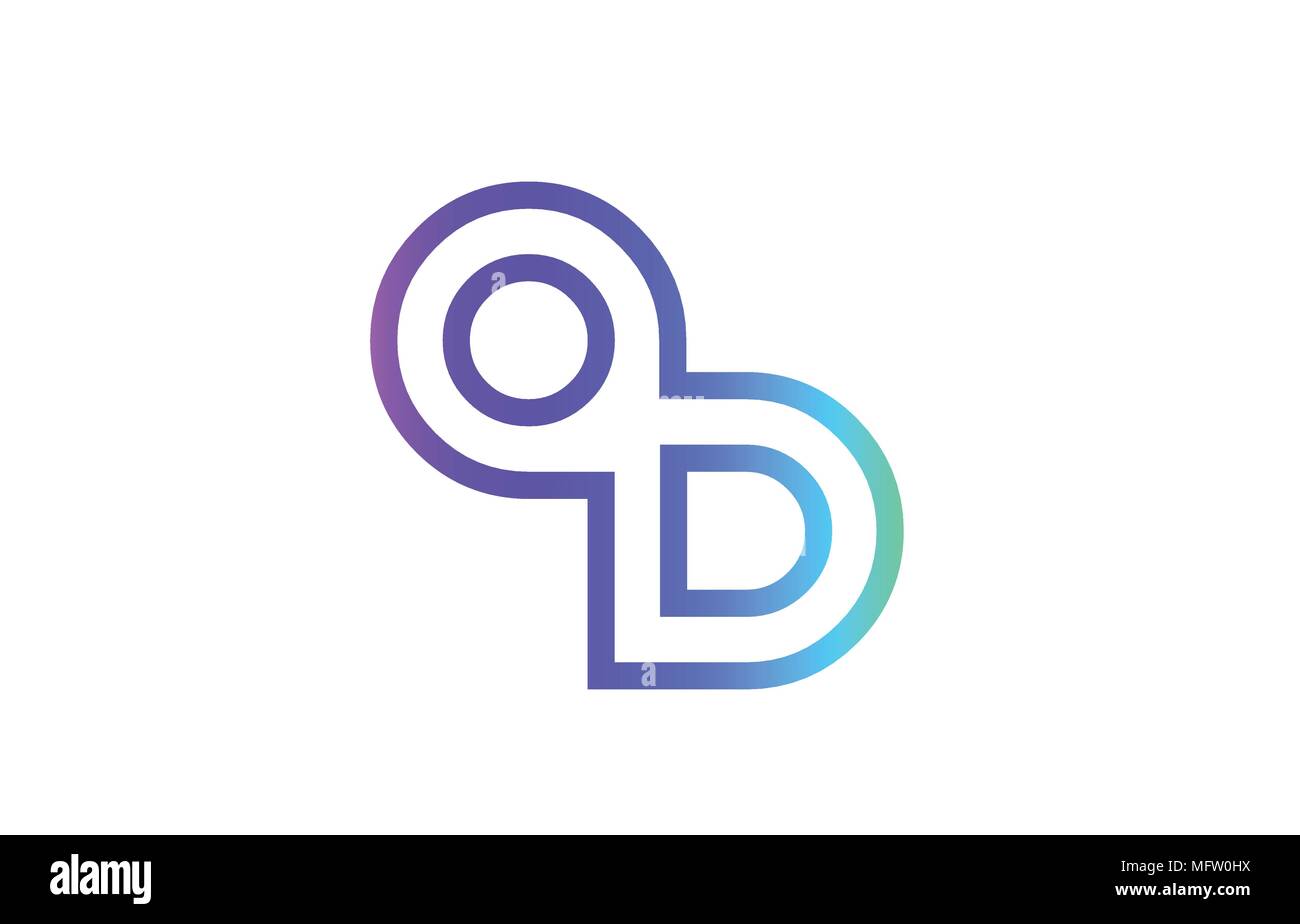 AD A D letter logo combination alphabet vector creative company icon ...