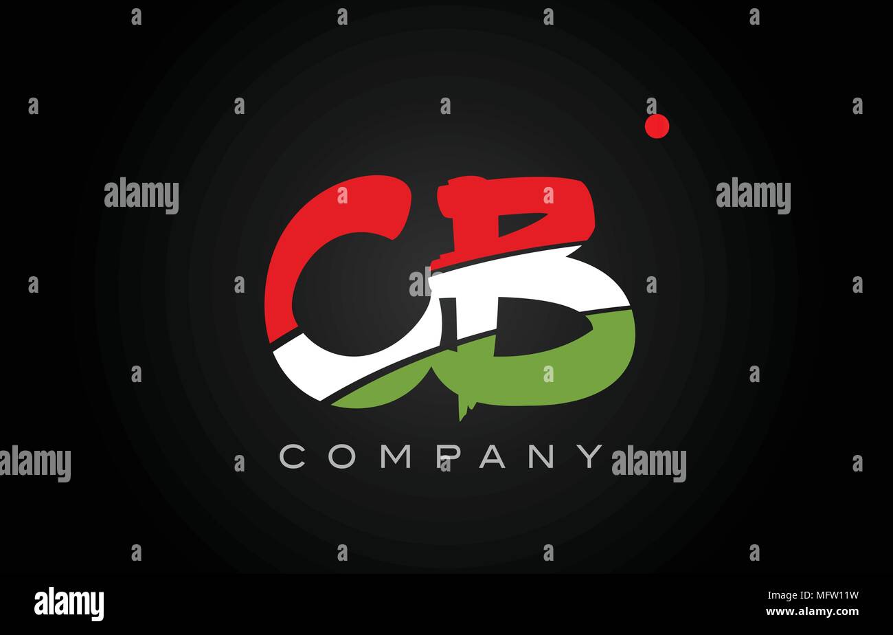 CB C B letter logo combination alphabet vector creative company icon ...