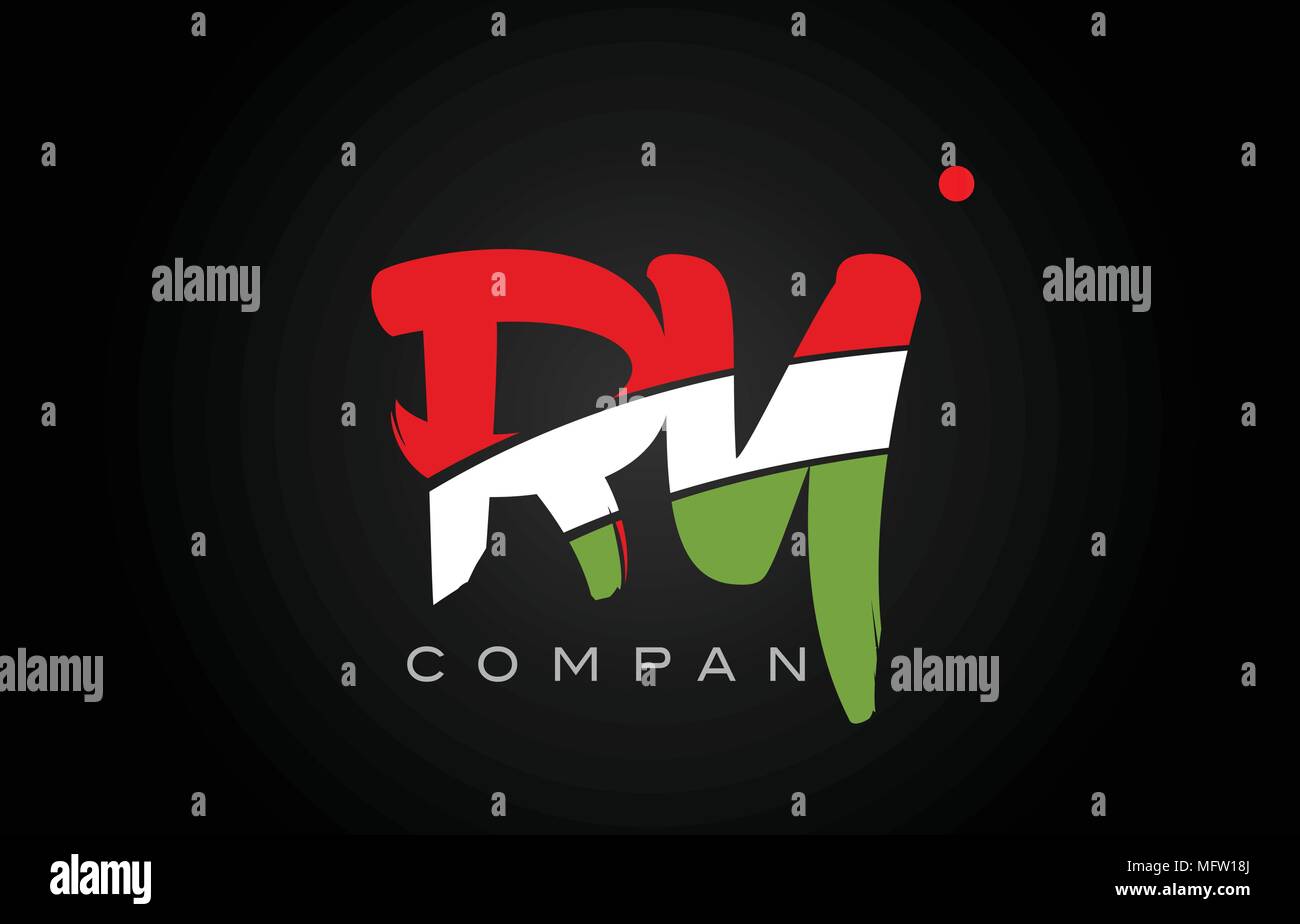 RY R Y letter logo combination alphabet vector creative company icon ...