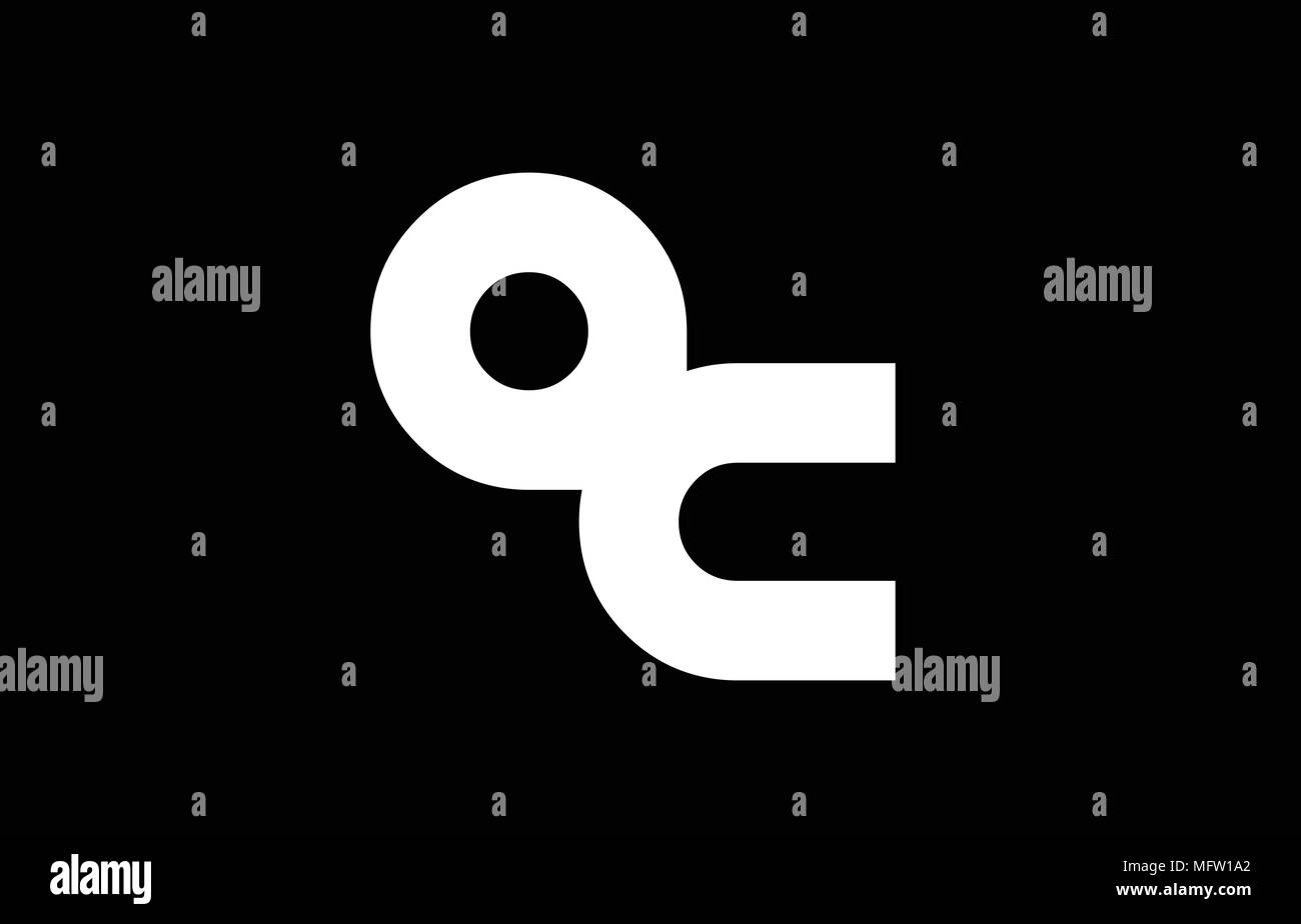 AC A C letter logo combination alphabet vector creative company icon ...