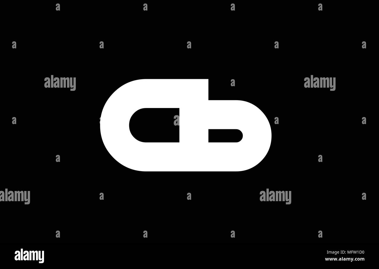 CB C B letter logo combination alphabet vector creative company icon ...