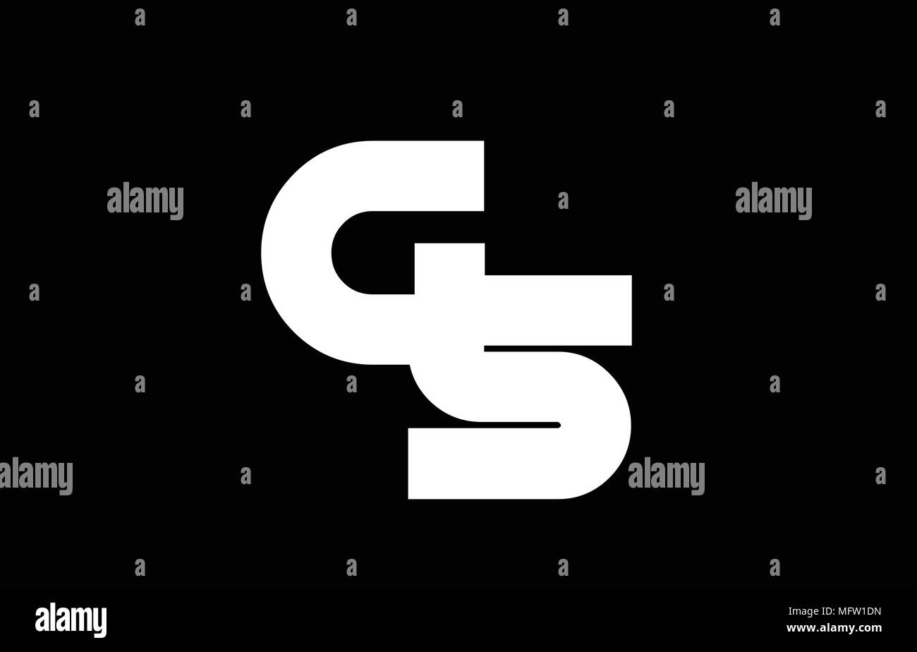 GS G S letter logo combination alphabet vector creative company icon ...