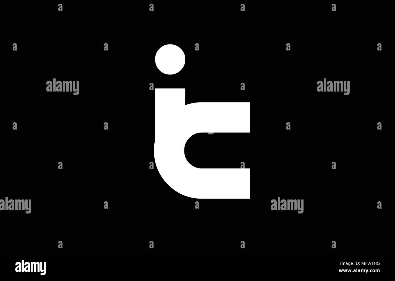 IC I C letter logo combination alphabet vector creative company icon ...