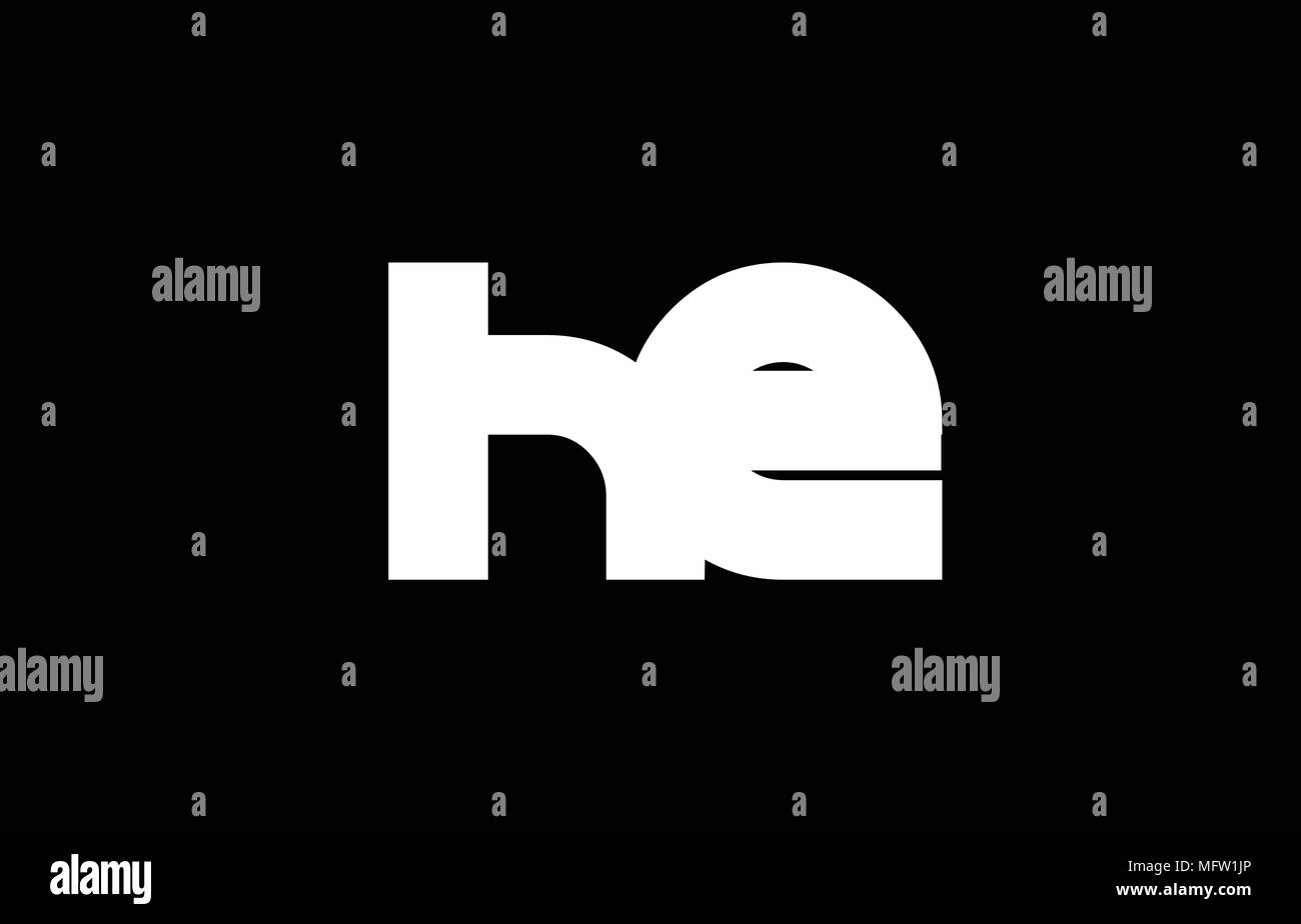 H and e letter hi-res stock photography and images - Alamy