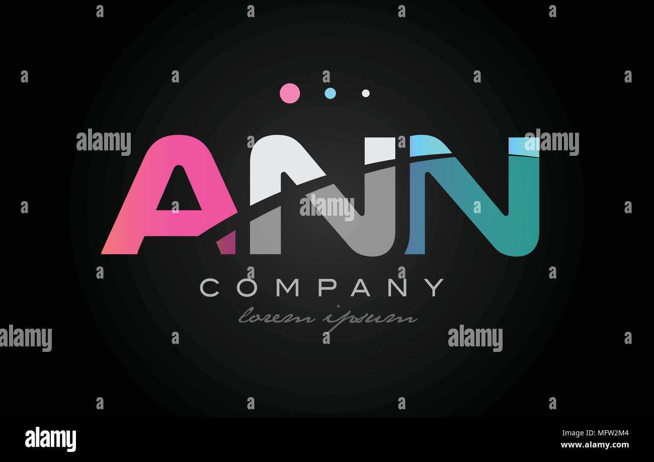 Ann alphabet Stock Vector Images - Alamy